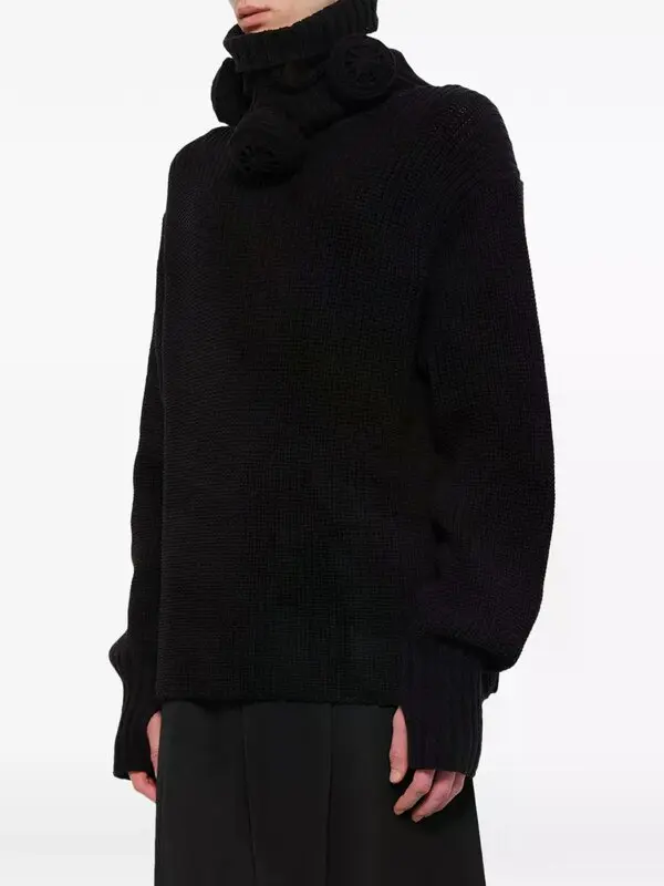 DOUBLET Gas-mask-motif Sweater