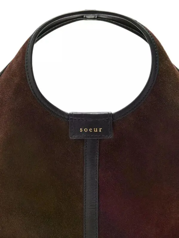 Soeur Mini Douce Suede Toto Bag - Brown