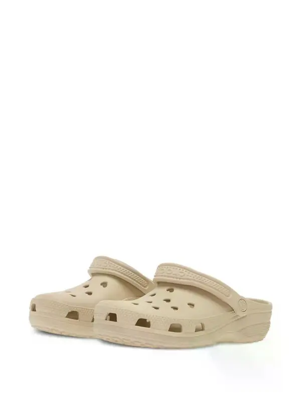 CROCS Heart-perforated Mules