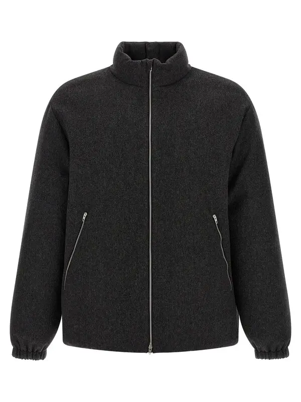 JIL SANDER Wool Jacket - Gray