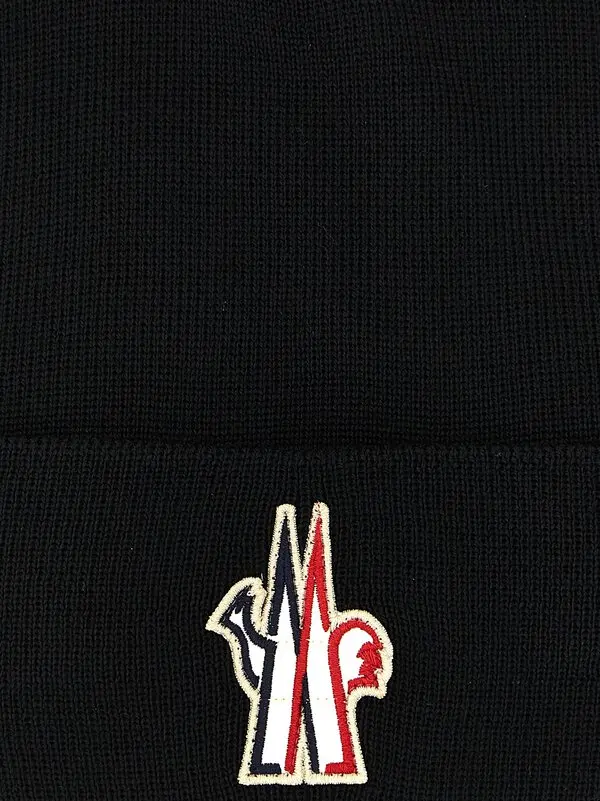 Moncler Logo Patch Beanie