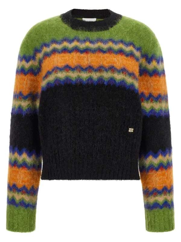 GANNI Fair Isle' Sweater - Multicolor