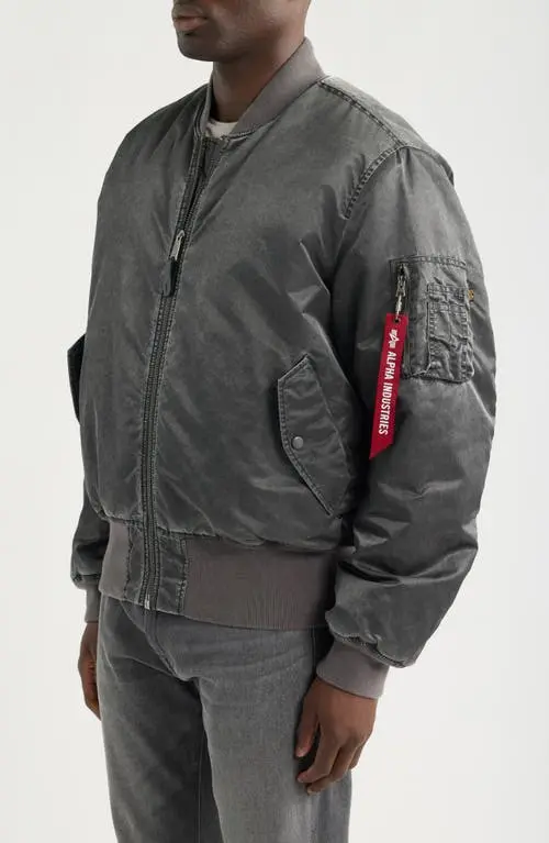 Alpha Industries Ma-1 Heritage Fit Flight Jacket - Black