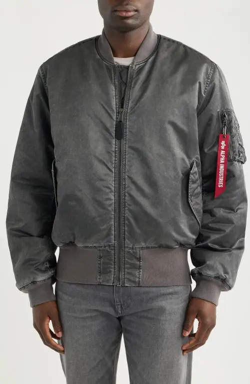 Alpha Industries Ma-1 Heritage Fit Flight Jacket - Black