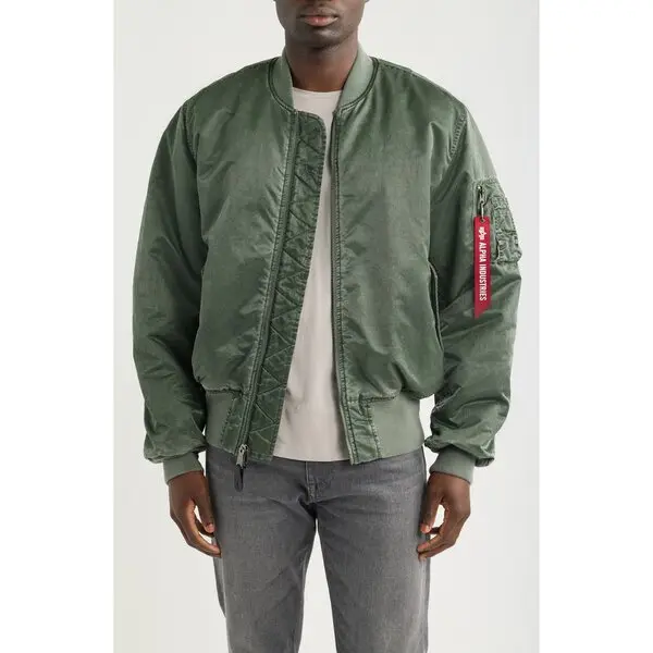 Alpha Industries Ma-1 Heritage Fit Flight Jacket - Deep Forest