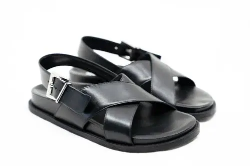 REBECCA ALLEN The Dewey Sandal - Black