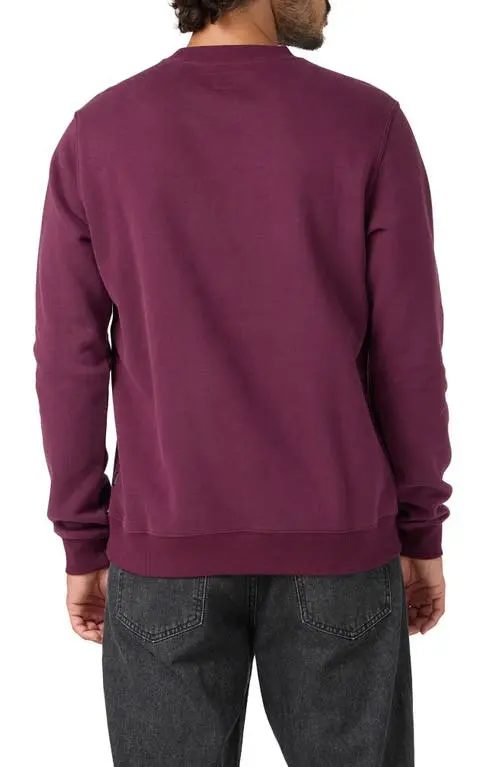 O'Neill Cutback Classic Embroidered Crewneck Sweatshirt - Fig