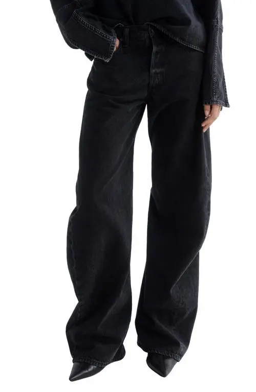 AGOLDE Spiral Wide Leg Jeans