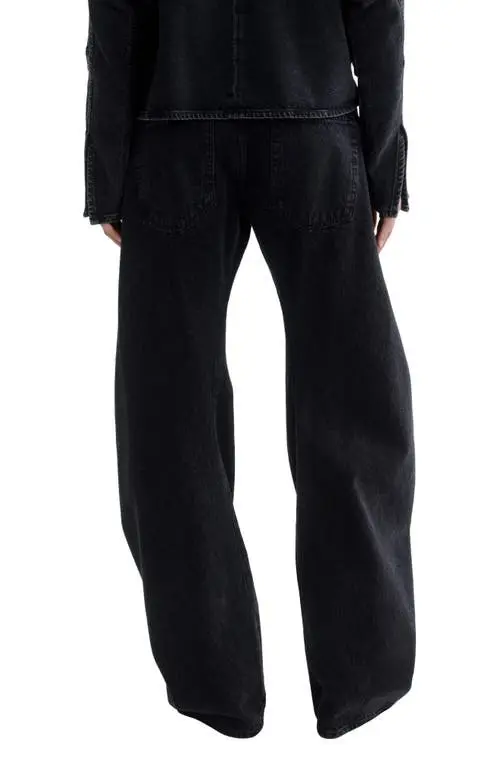 AGOLDE Spiral Wide Leg Jeans