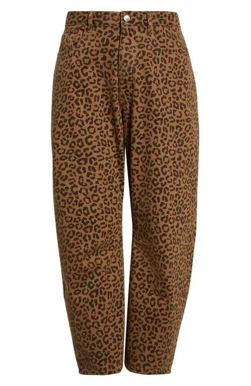 Warp + Weft Bna Mid Rise Wide Leg Barrel Pants