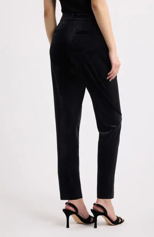 TAHARI ASL Velvet Classic Ankle Pants