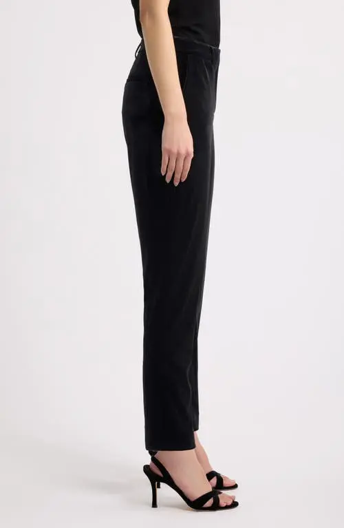 TAHARI ASL Velvet Classic Ankle Pants