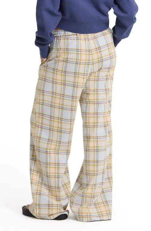 BILLABONG Coastal Breeze Flannel Wide Leg Pants