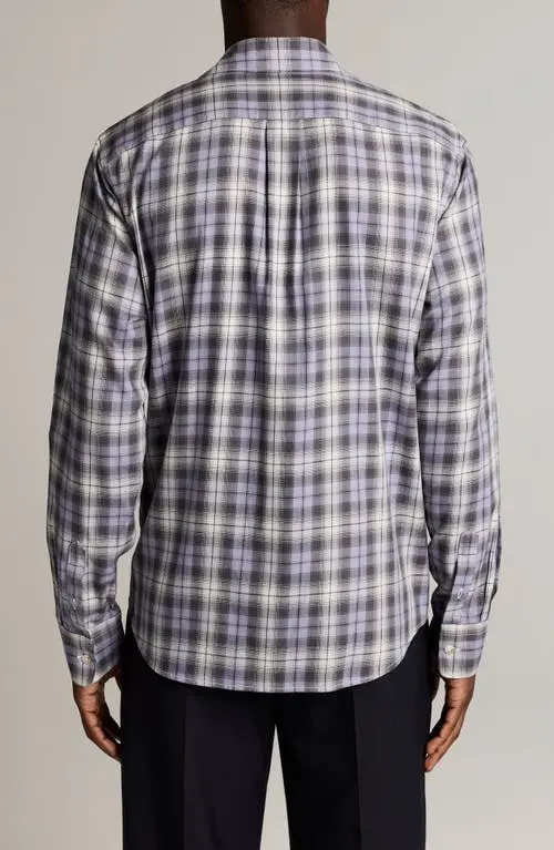 Vince Exchange Plaid Long Sleeve Shirt