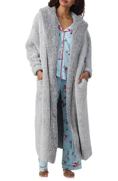 ROOM SERVICE Duvet Hooded High Pile Fleece Coat