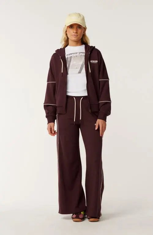 Rip Curl Since 1969 Dropped Shoulder Full Zip Hoodie