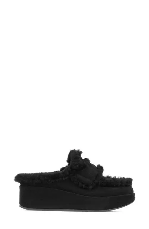 DONALD PLINER Ivanna Leather Platform Mule