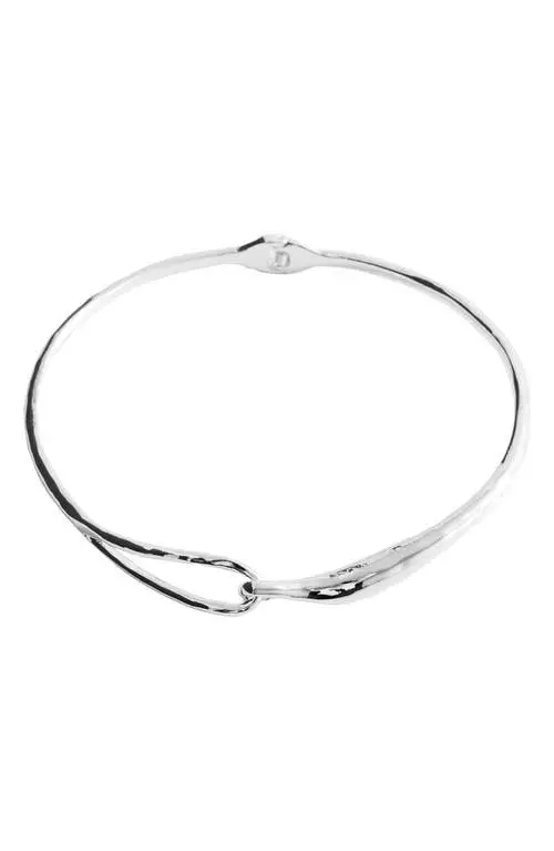 Mango Rigid Hook Choker - Silver