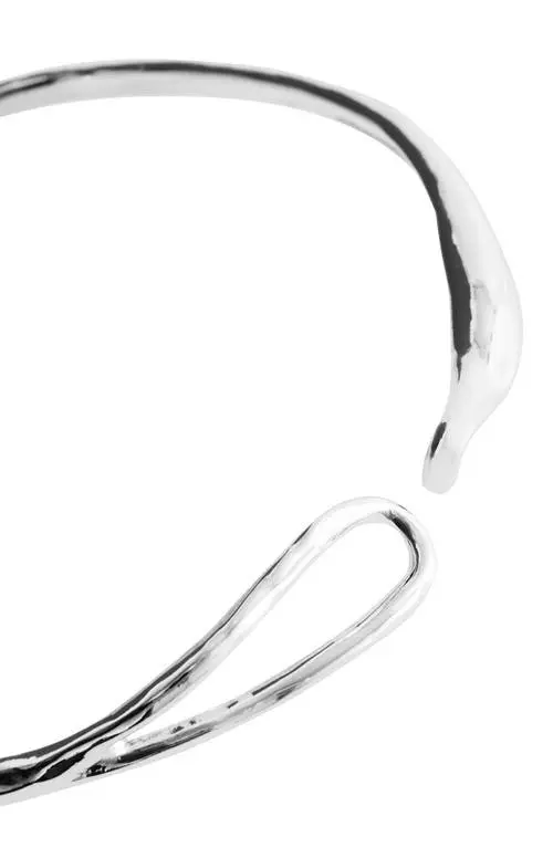 Mango Rigid Hook Choker - Silver