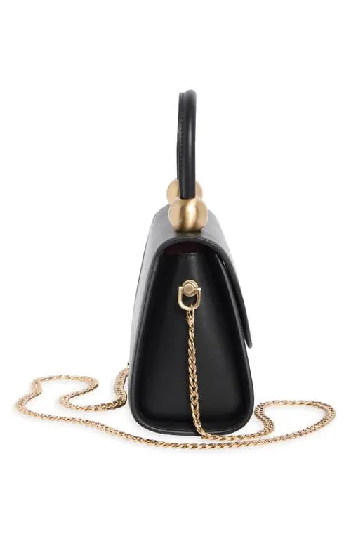 OLGA BERG Siren Faux Leather Top Handle Bag