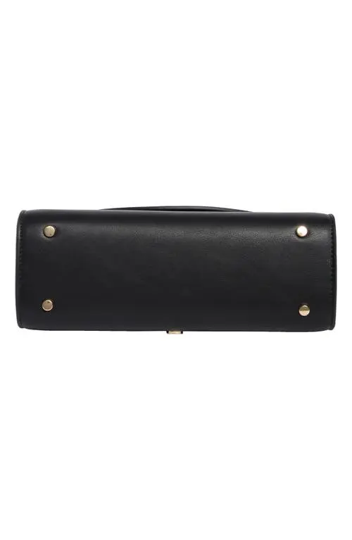OLGA BERG Siren Faux Leather Top Handle Bag