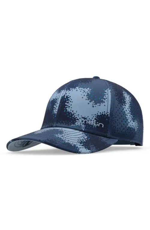 MELIN Hydro Compass Mosaic Drift Snapback Cap - Ocean