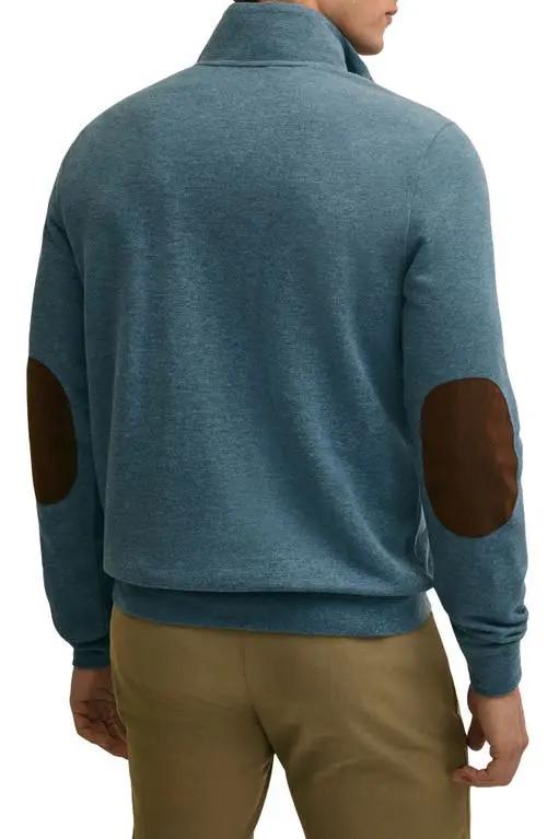 Brooks Brothers Double Face Piqué Quarter Zip Sweater