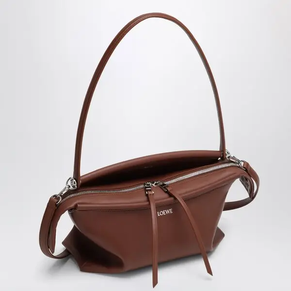 Loewe Whisker Small Cognac Calfskin Bag - Brown