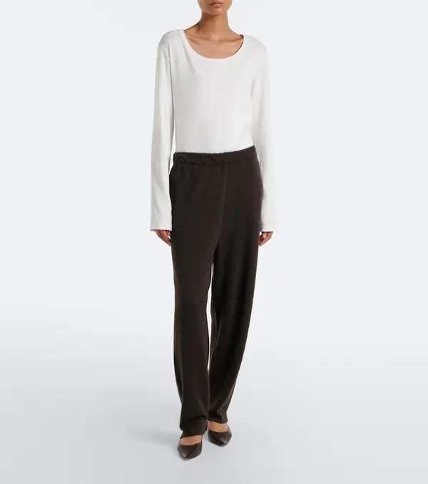THE ROW Liisa Three Leather Pumps