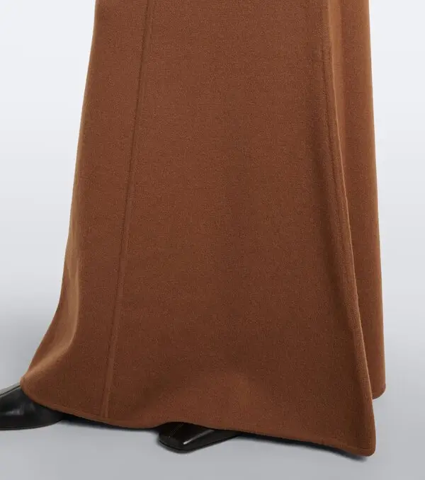 Max Mara Wool And Cashmere Maxi Skirt