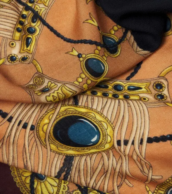 Etro Jacquard Wool Scarf