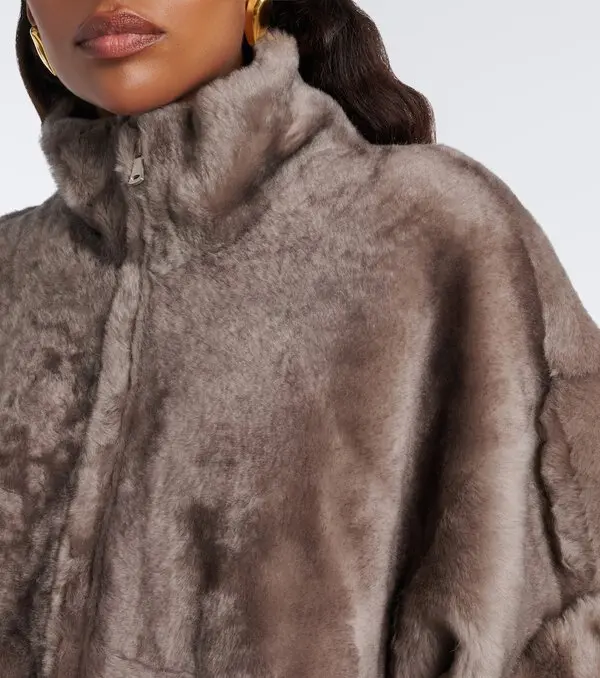 Nour Hammour Cortina Shearling Jacket