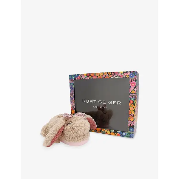 Kurt Geiger Bunny Faux-shearling Slippers