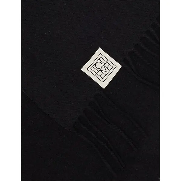 TOTEME Tassel Wool And Cashmere Scarf