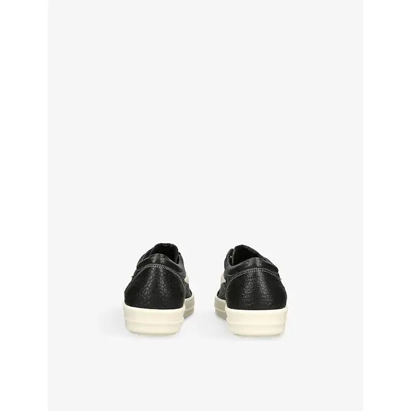 Rick Owens Bubble Vintage Low Leather Trainers