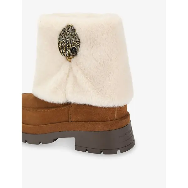 Kurt Geiger Aspen Cozy Suede Ankle Boots