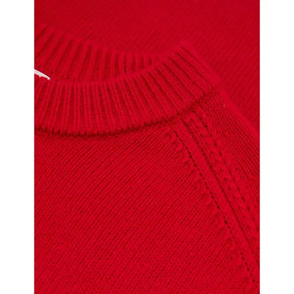 REISS Riley Long-sleeve Wool And Cashmere Jumper - Red