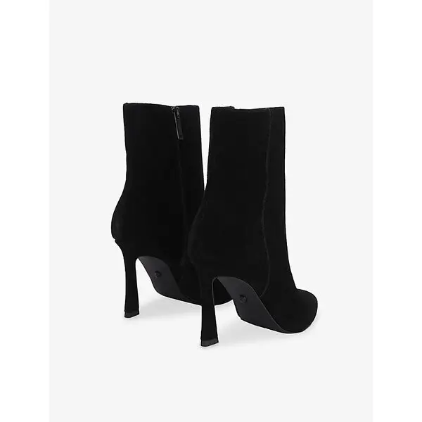 Kurt Geiger Candy Heeled Suede Ankle Boots