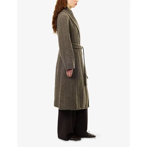Theory Shawl-collar Wool And Cashmere Coat
