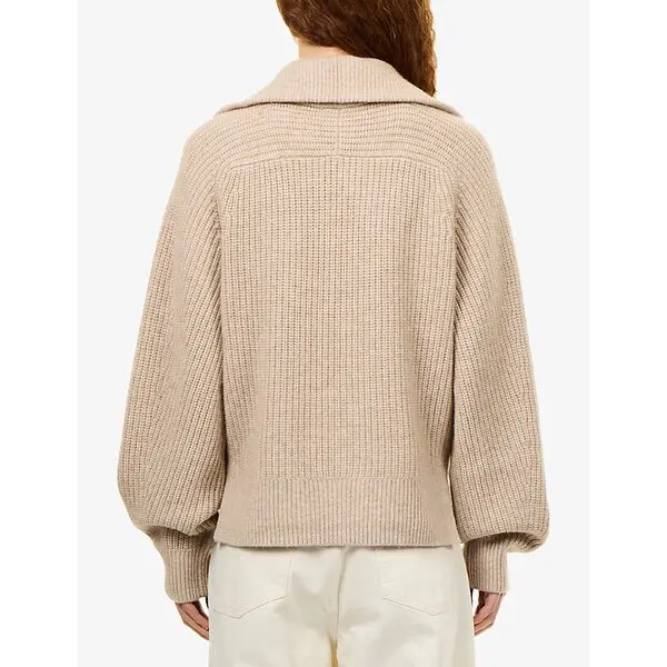 Isabel Marant Étoile Miranda Toggle Wool And Cashmere Jumper - Beige