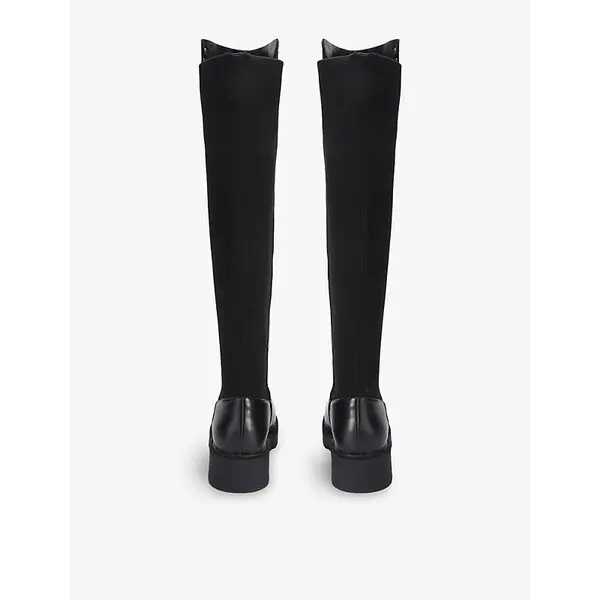 Steve Madden Axel High-leg Faux-leather Boots
