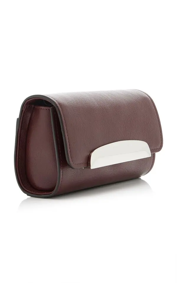 Brandon Maxwell Mini Louise Clutch - Brown