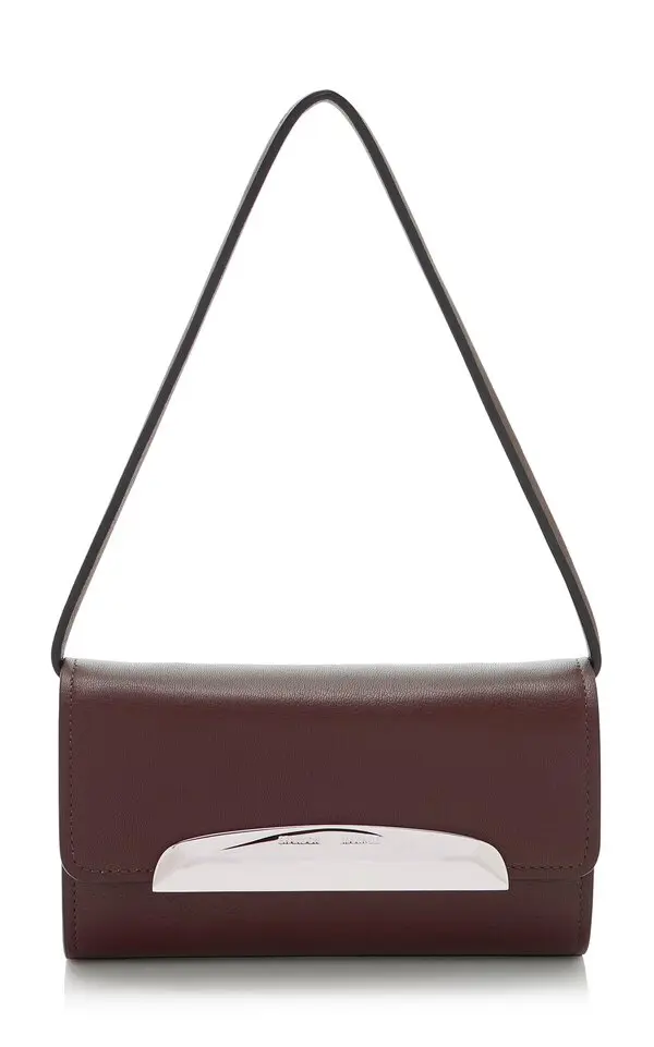 Brandon Maxwell Mini Louise Clutch - Brown