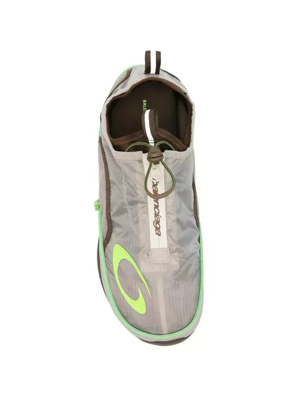 Balenciaga Pocket Zip-up Sneakers - Grey