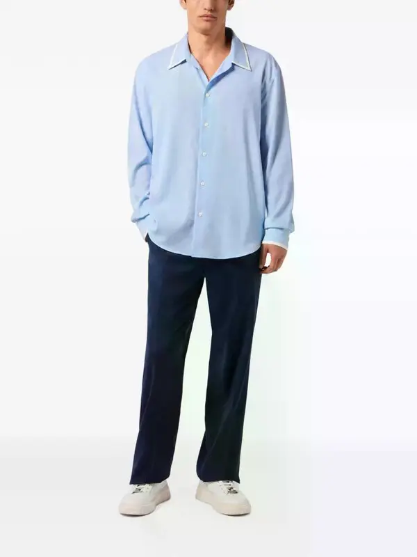 BILLIONAIRE Milano Contrast-trim Shirt