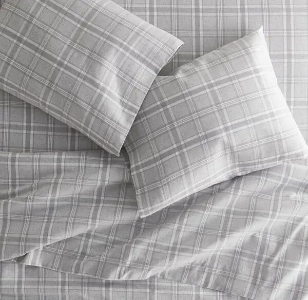 PEACOCK ALLEY Welsh Sheet Set - Light Gray