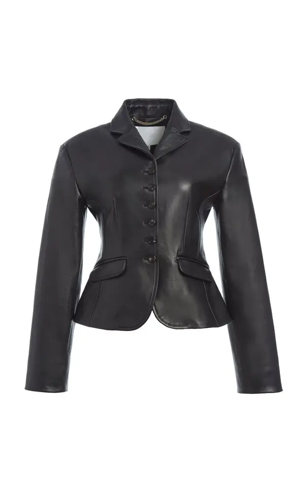 RÙADH The Brothwick Leather Jacket