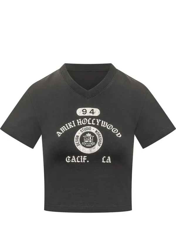 Amiri V-neck Baby Tee