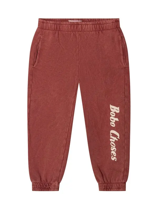 BOBO CHOSES Mini Jogging Trousers With Logo