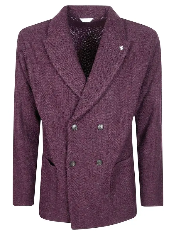 MANUEL RITZ Spigato Pattern Jacket